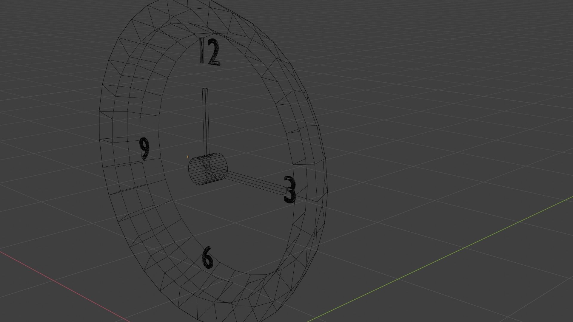 CLOCK low poly free VR / AR / low-poly 3D model | CGTrader