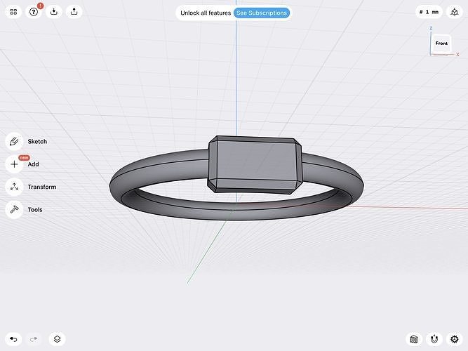 Ring stl file 3D model 3D printable | CGTrader