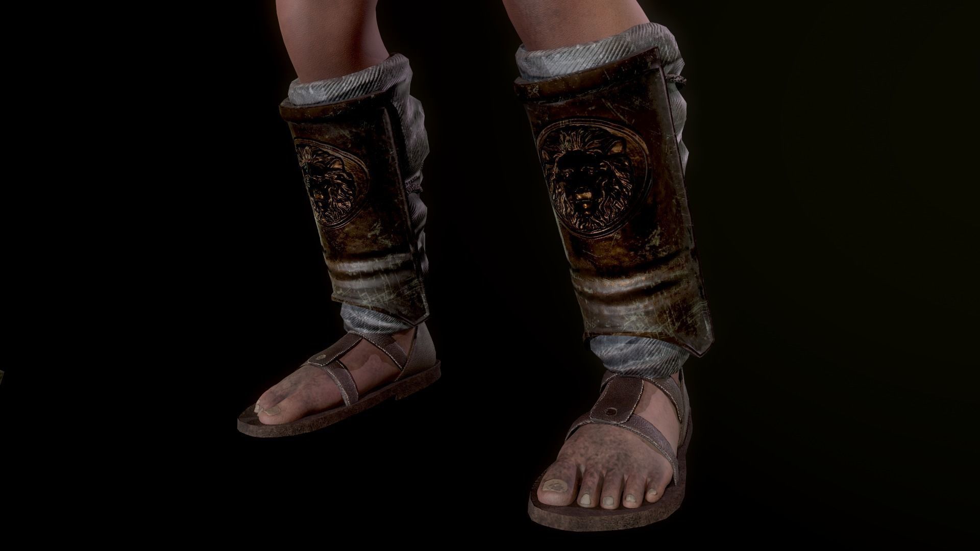 3D model Gladiator Retiari VR / AR / low-poly | CGTrader