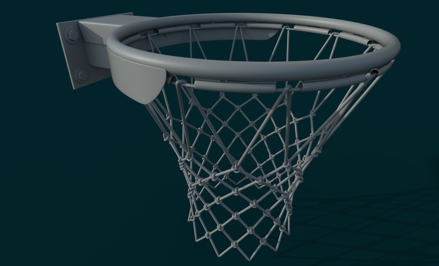 Basketball rim 3D model | CGTrader
