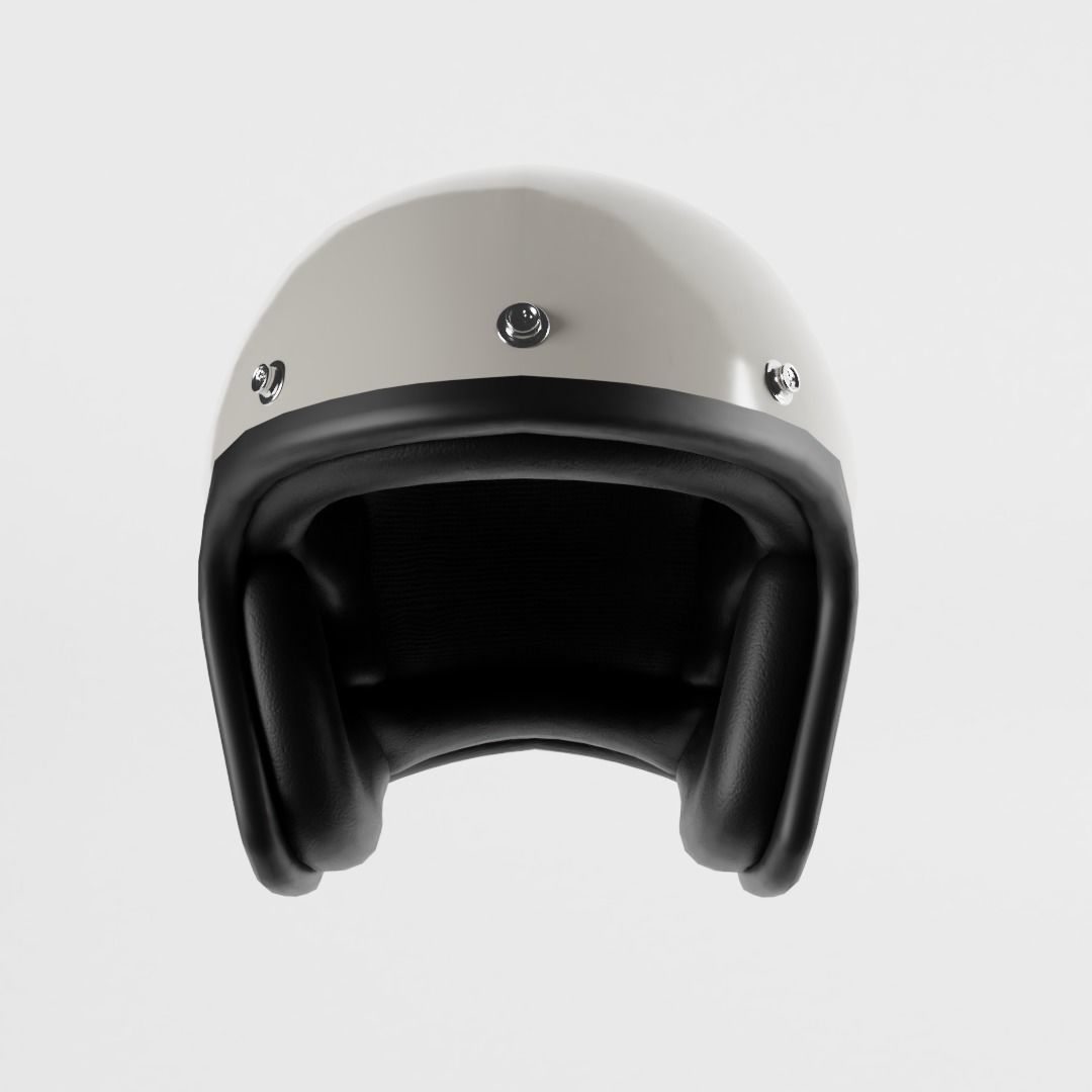 Open Face Helmet 3D model | CGTrader