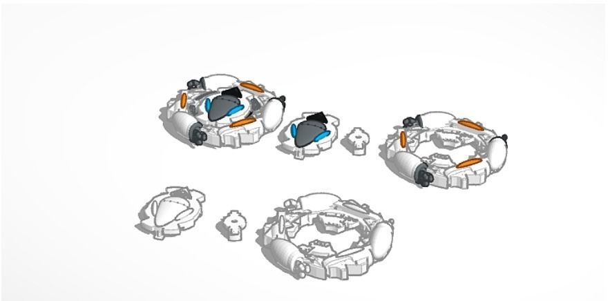 PRAWN Suit Sparking Layer By LordValkyrie 3D model | CGTrader