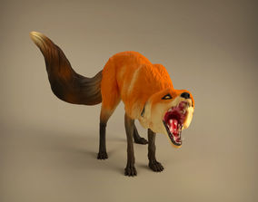 Red fox 3D Print Models | CGTrader