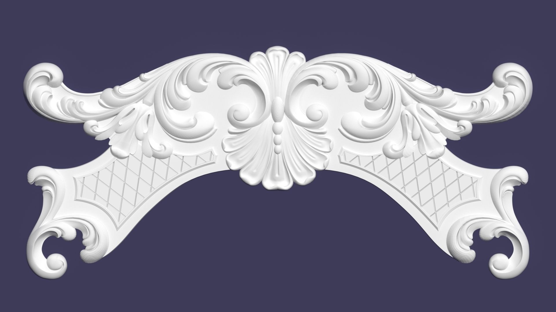 Engraving Ornament 3D model 3D printable | CGTrader