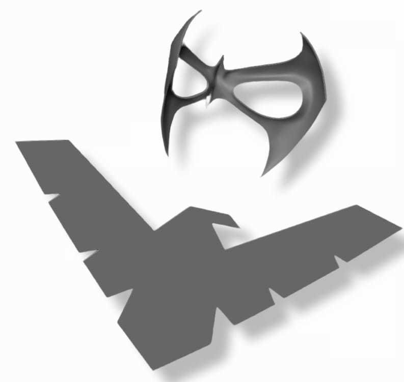 3D printing model of Nightwing 3D model 3D printable | CGTrader