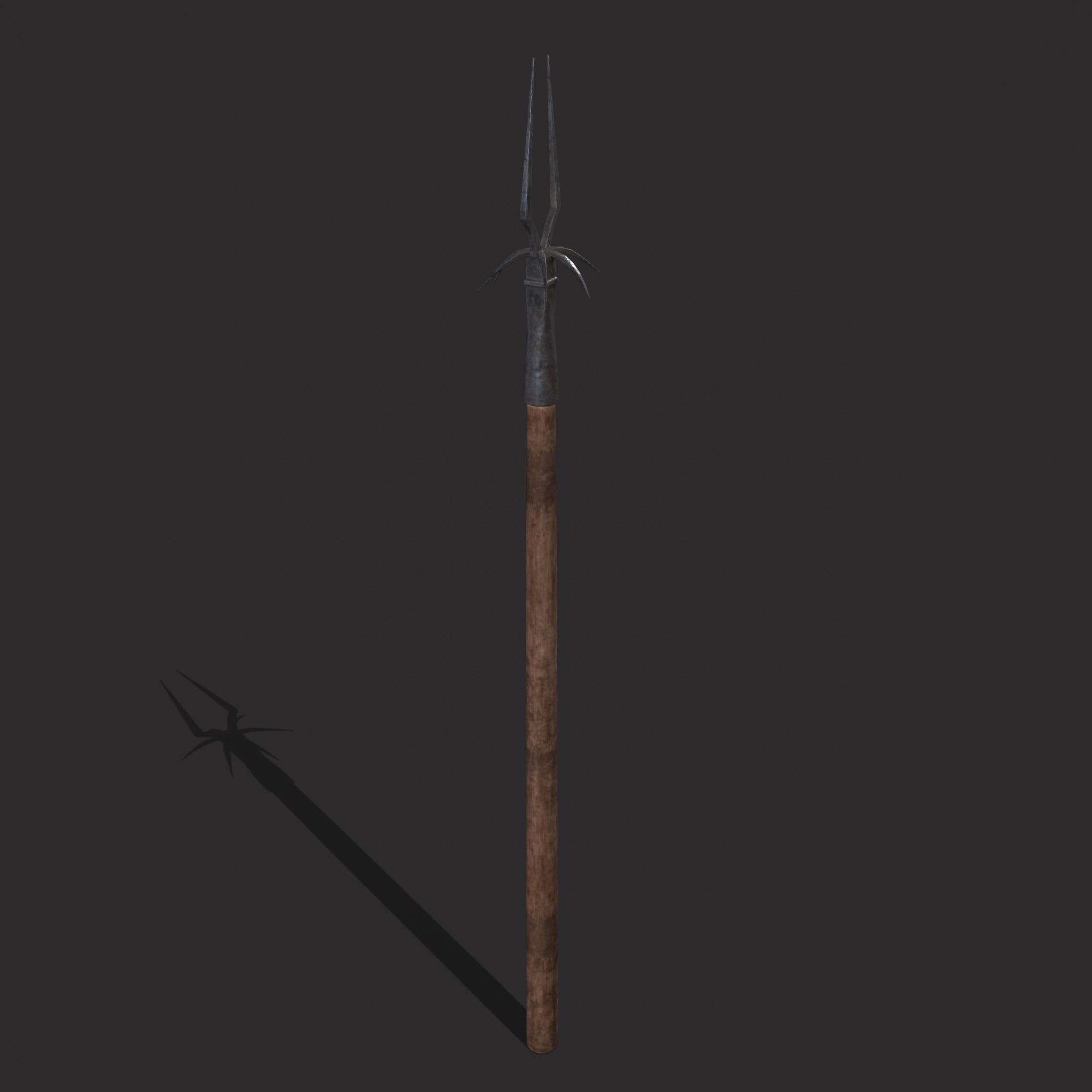 3D model Pitchfork VR / AR / low-poly | CGTrader