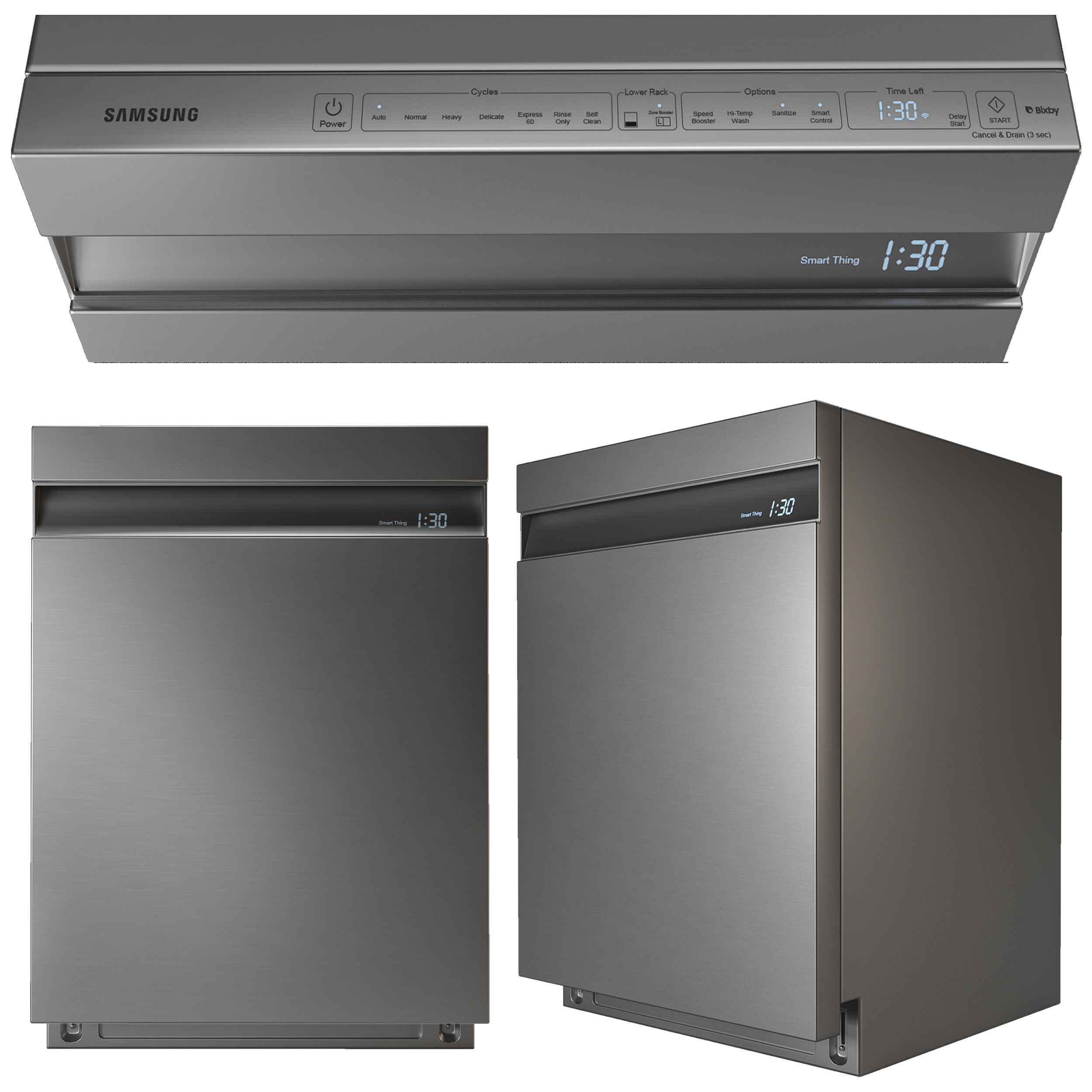 3D model Samsung Kitchen Appliances Set 01 VR / AR / low-poly | CGTrader