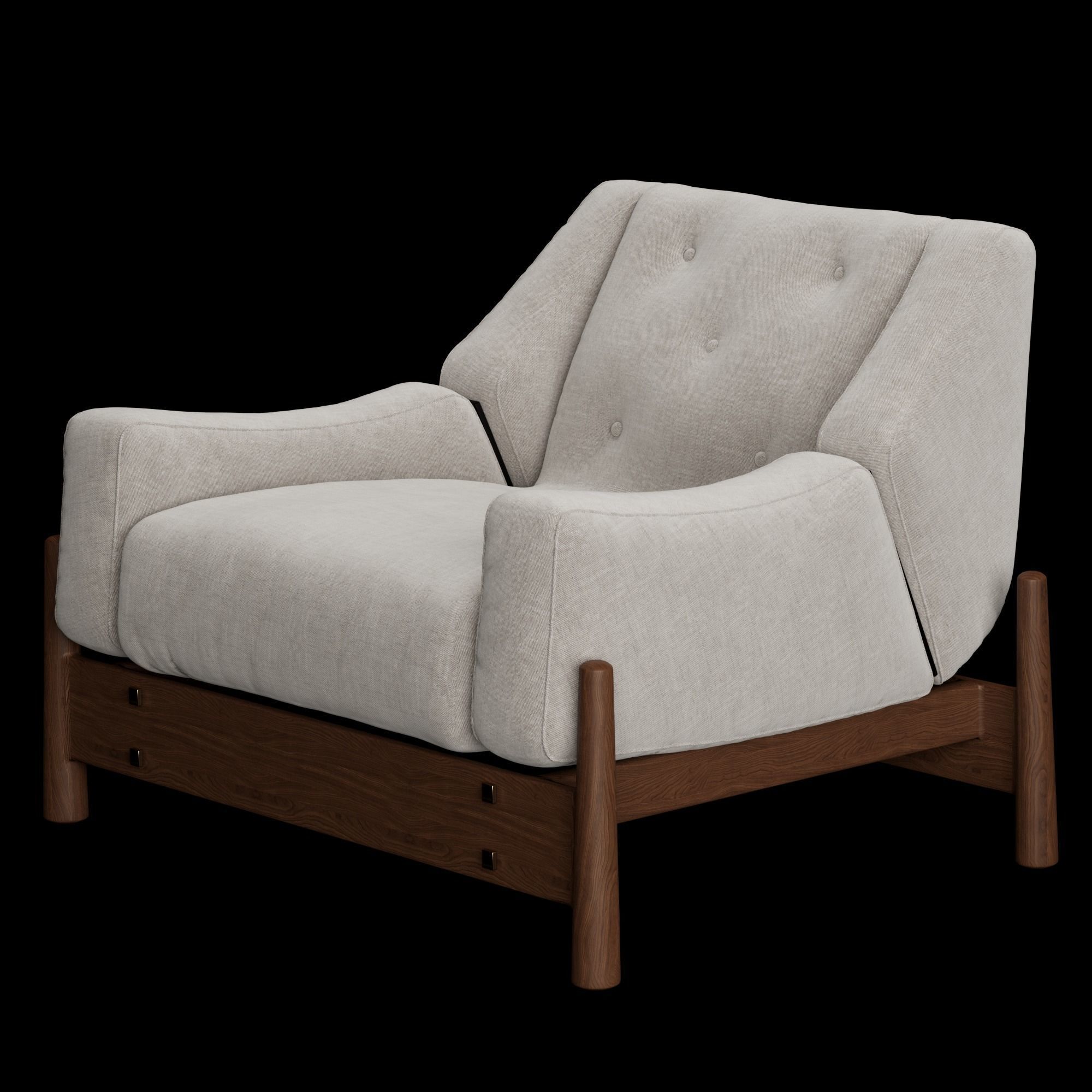 Poltrona Cimo 3D model | CGTrader