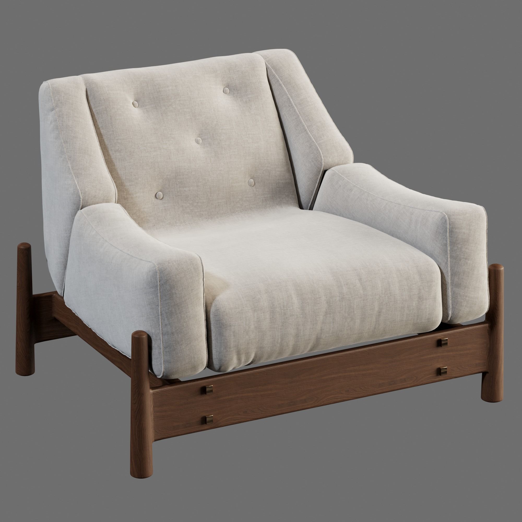 Poltrona Cimo 3D model | CGTrader