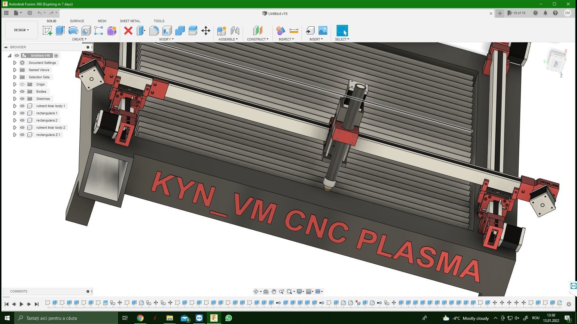 CNC 3D PRINT TABLE CUT LASER ROUTER MINI SUPPORT X50 3D model 3D ...