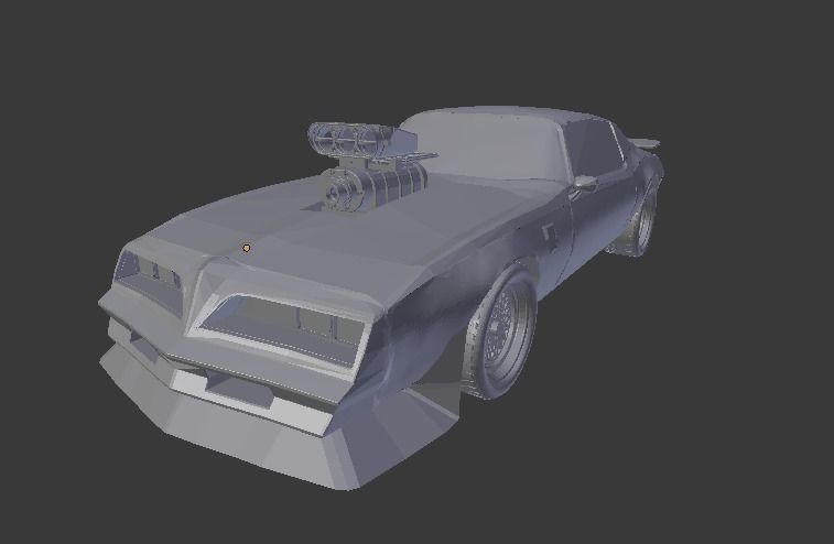 Pontiac Firebird Trans Am 1977 from The Wraith movie 3D model 3D ...