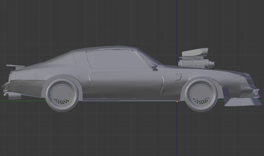 Pontiac Firebird Trans Am 1977 from The Wraith movie 3D model 3D ...