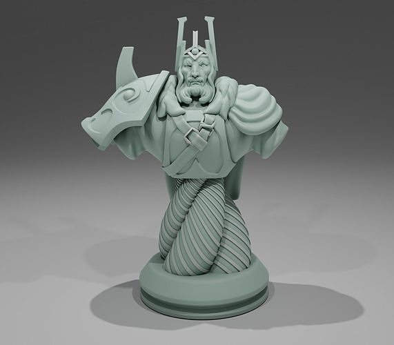 Wraith King Dota 2 Chess piece free 3D model 3D printable | CGTrader