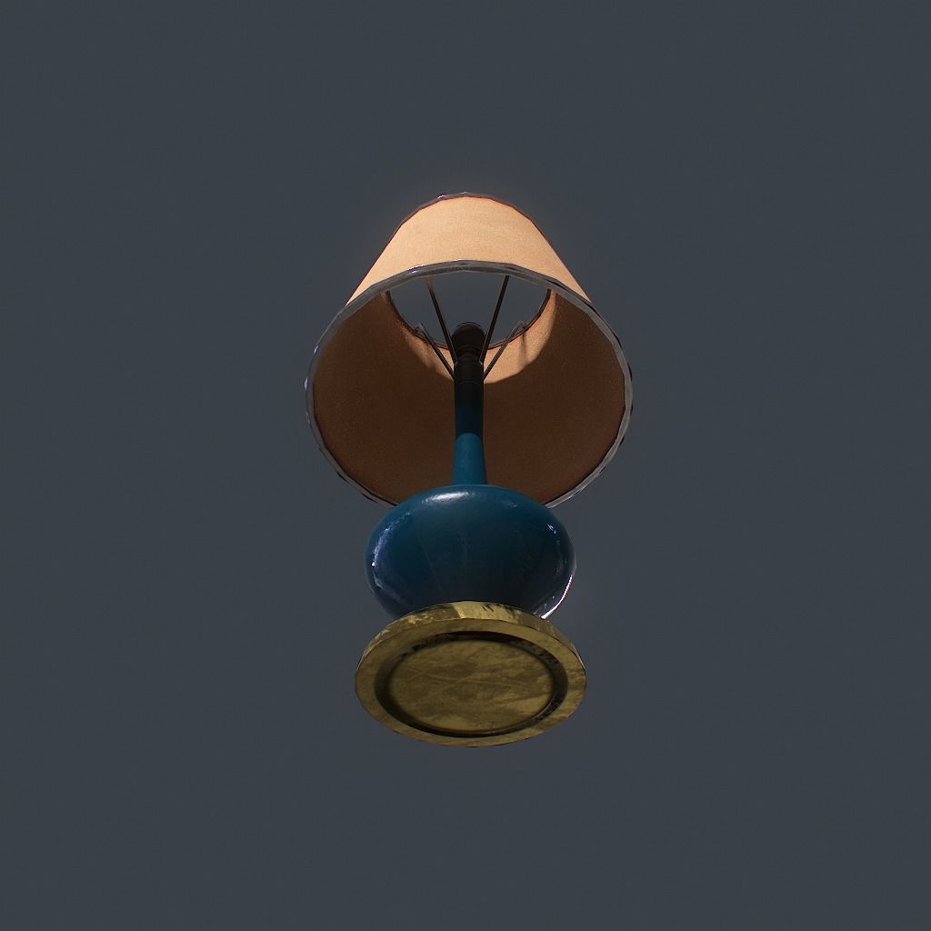 3D model Table Lamp VR / AR / low-poly | CGTrader