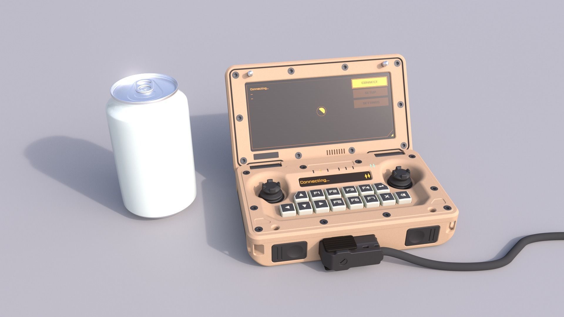 Rugged controller 3D model | CGTrader