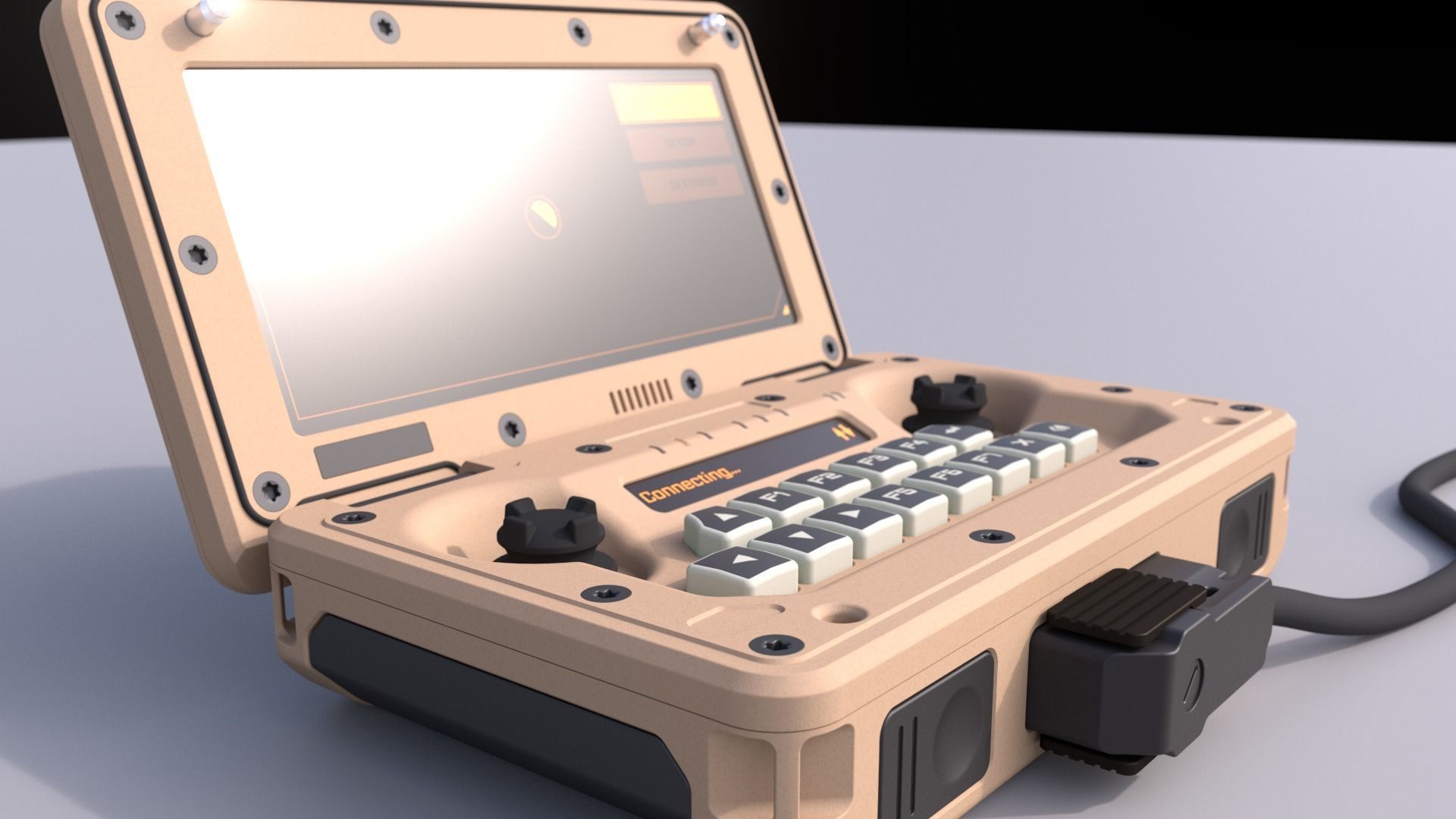 Rugged controller 3D model | CGTrader