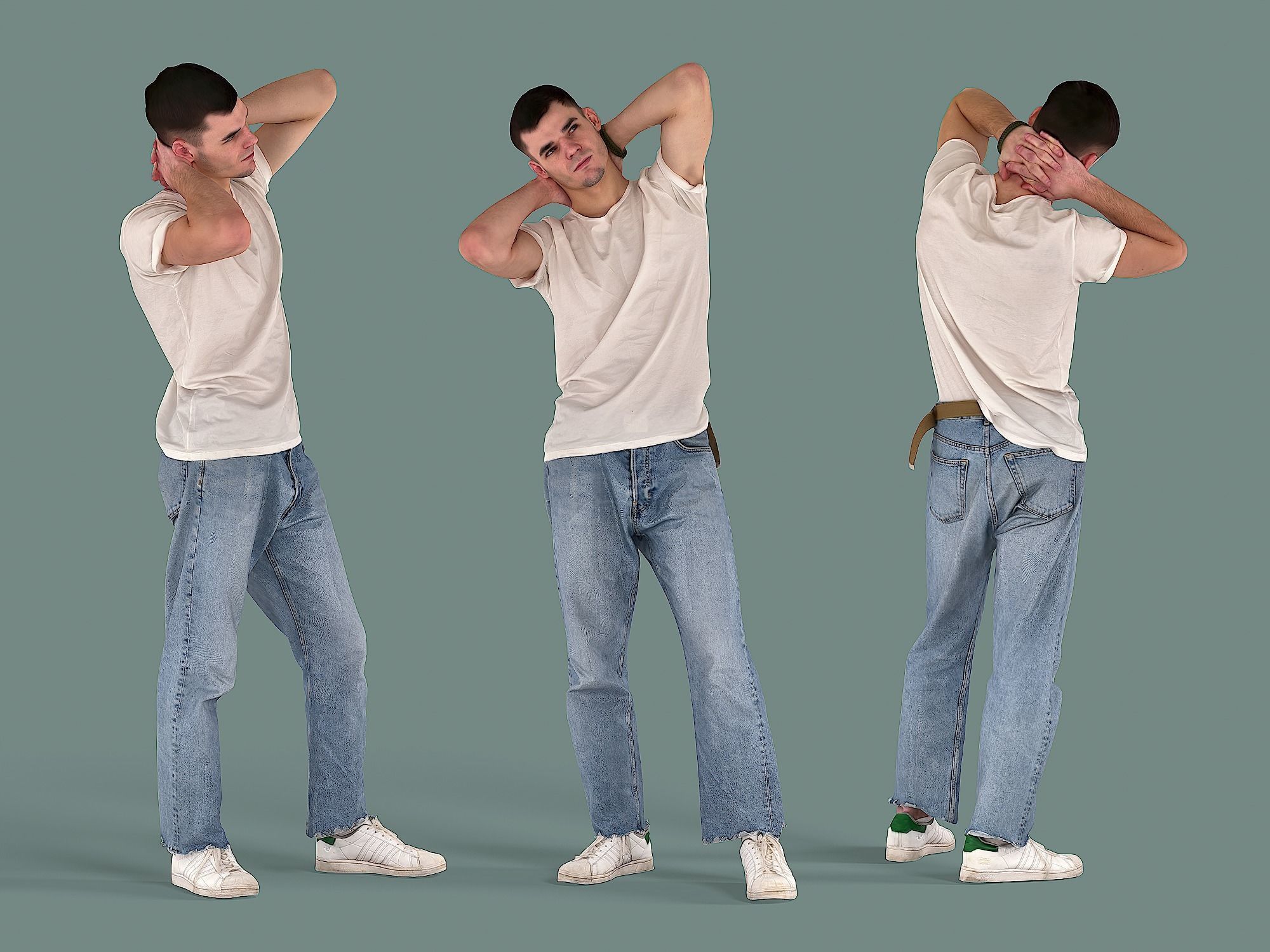 Bored Guy 3D model | CGTrader