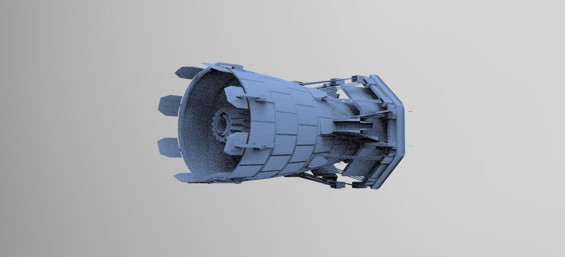 Jet System 3D model | CGTrader