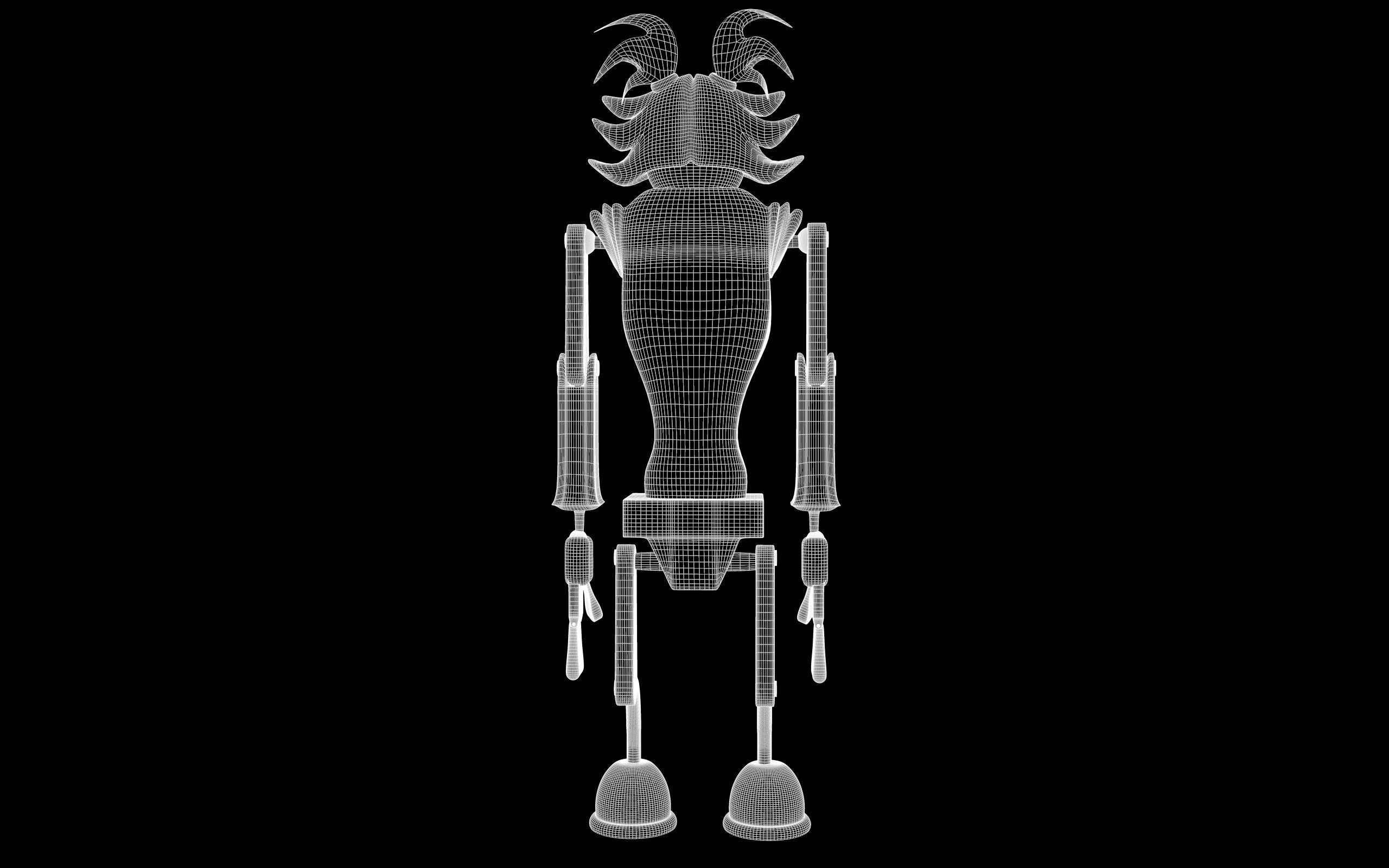 ROBOT LILU 3D model | CGTrader