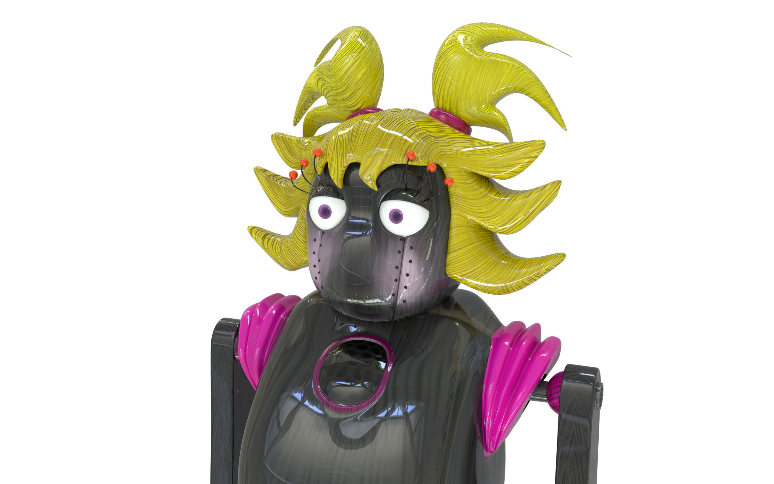 ROBOT LILU 3D model | CGTrader