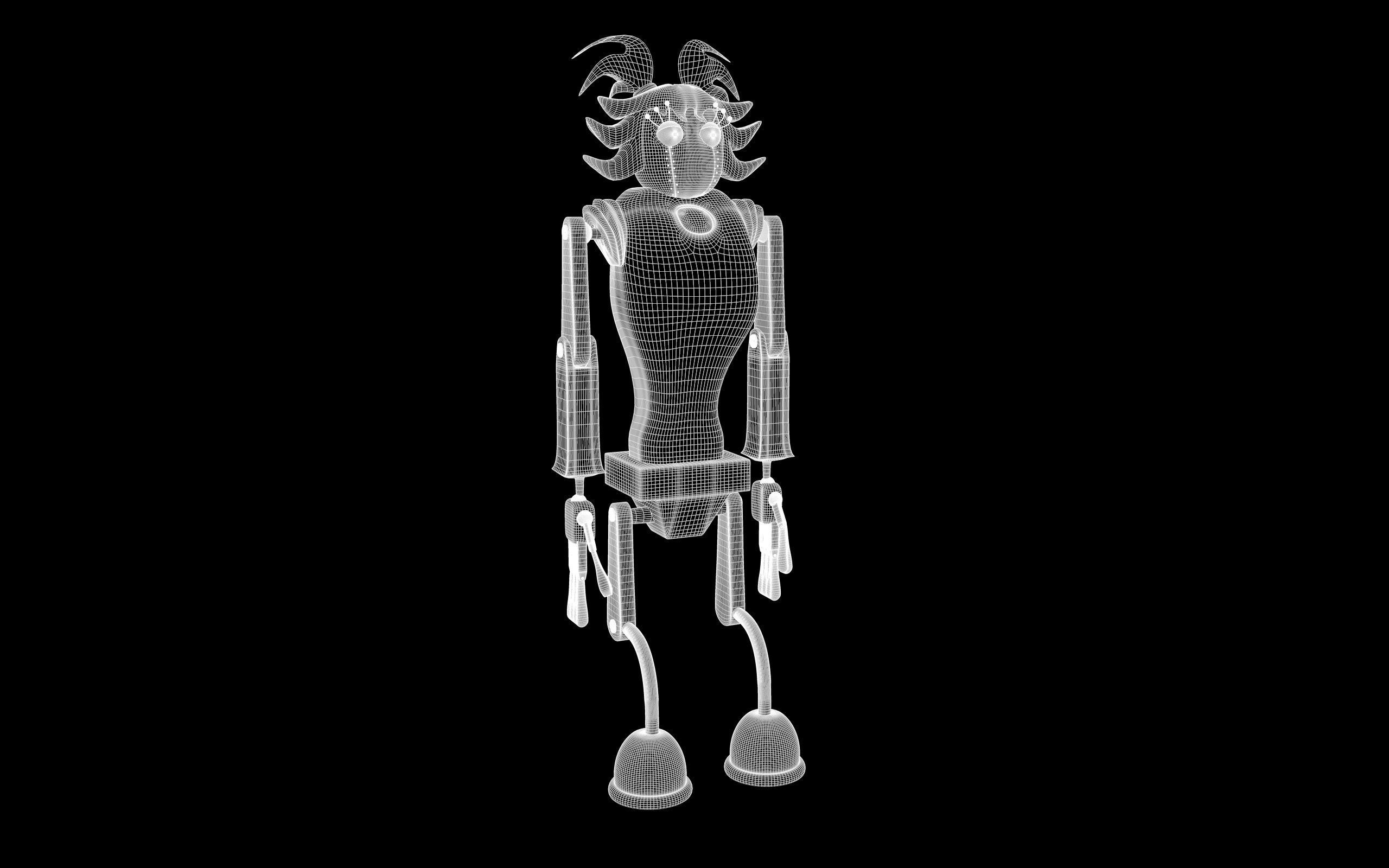 ROBOT LILU 3D model | CGTrader