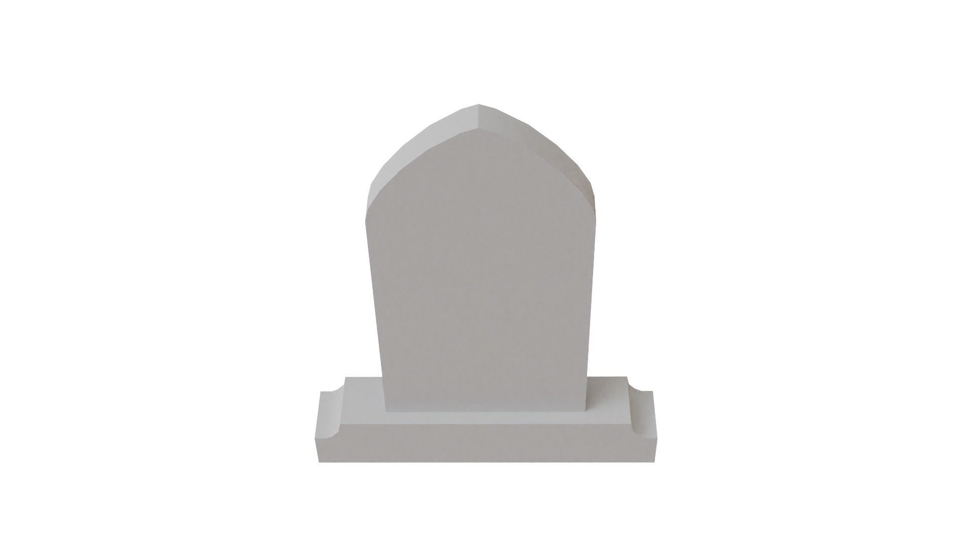 Gravestone free 3D model | CGTrader