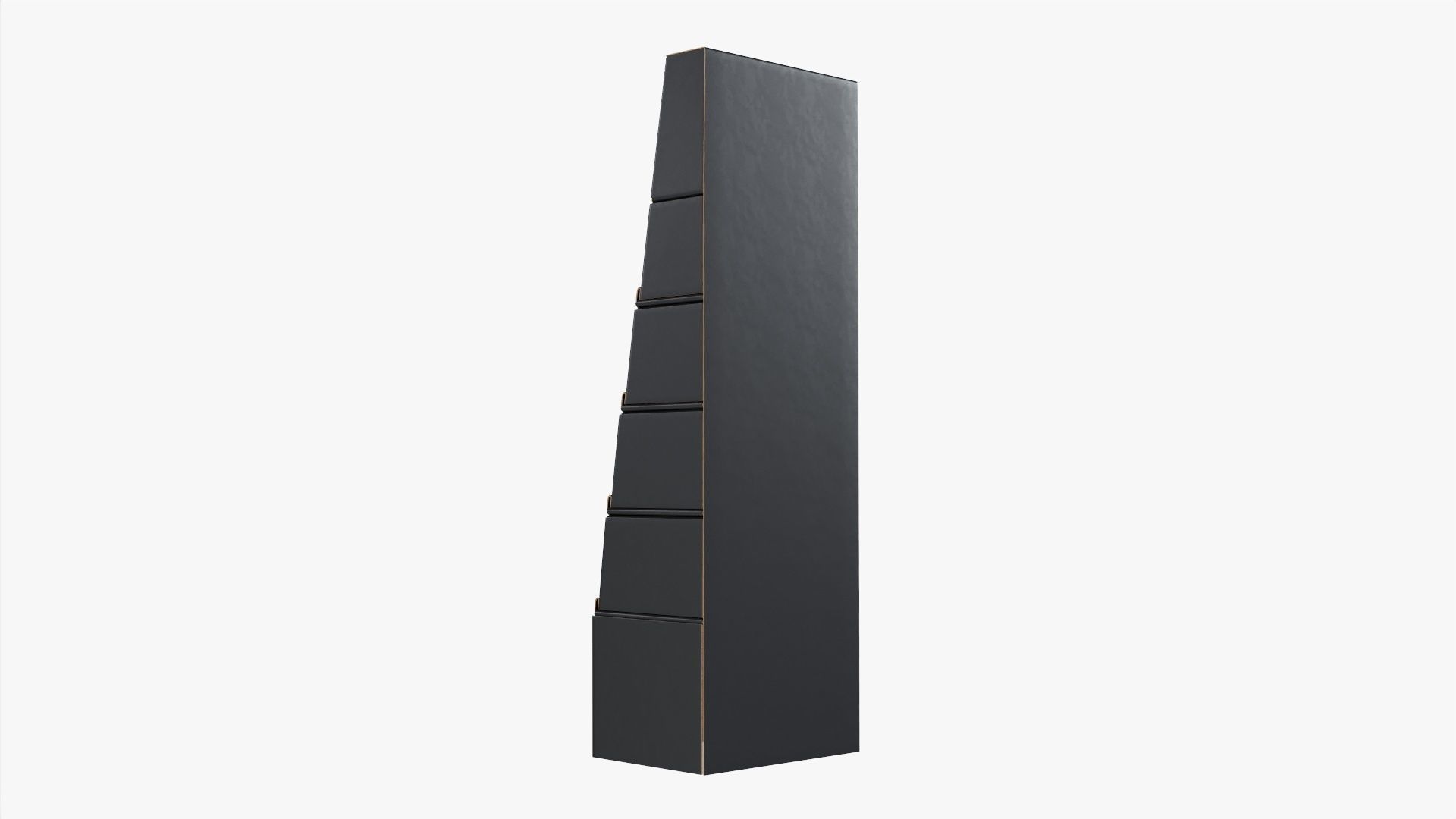 Cardboard display stand 3D model | CGTrader