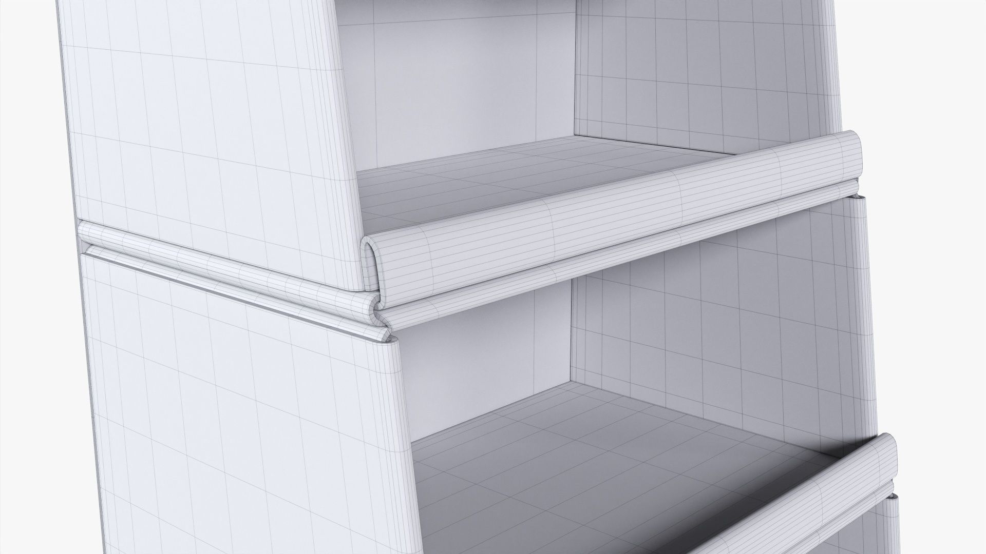 Cardboard display stand 3D model | CGTrader