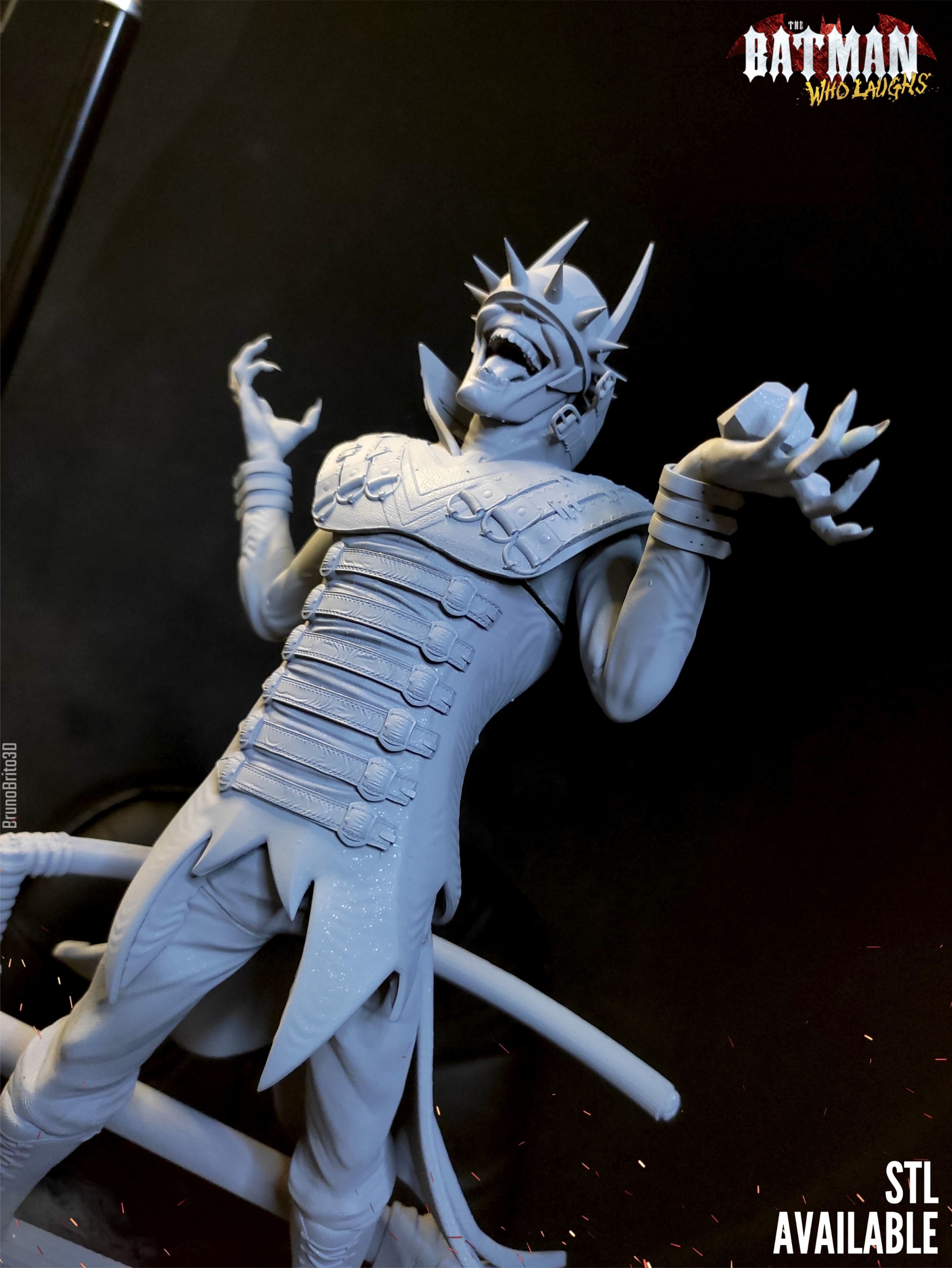 Batman Who Laughs x Superman 1-6 Scale printable STL 3D model 3D ...