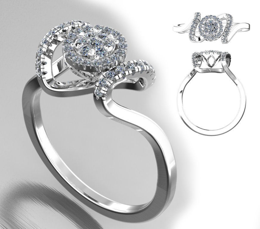 Ring 3D Model Render in Matrix 3D model | CGTrader