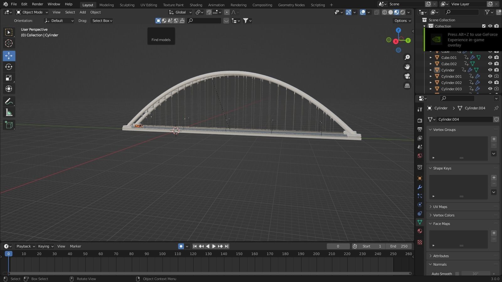 Car Animation with Bridge free 3D model animated rigged | CGTrader