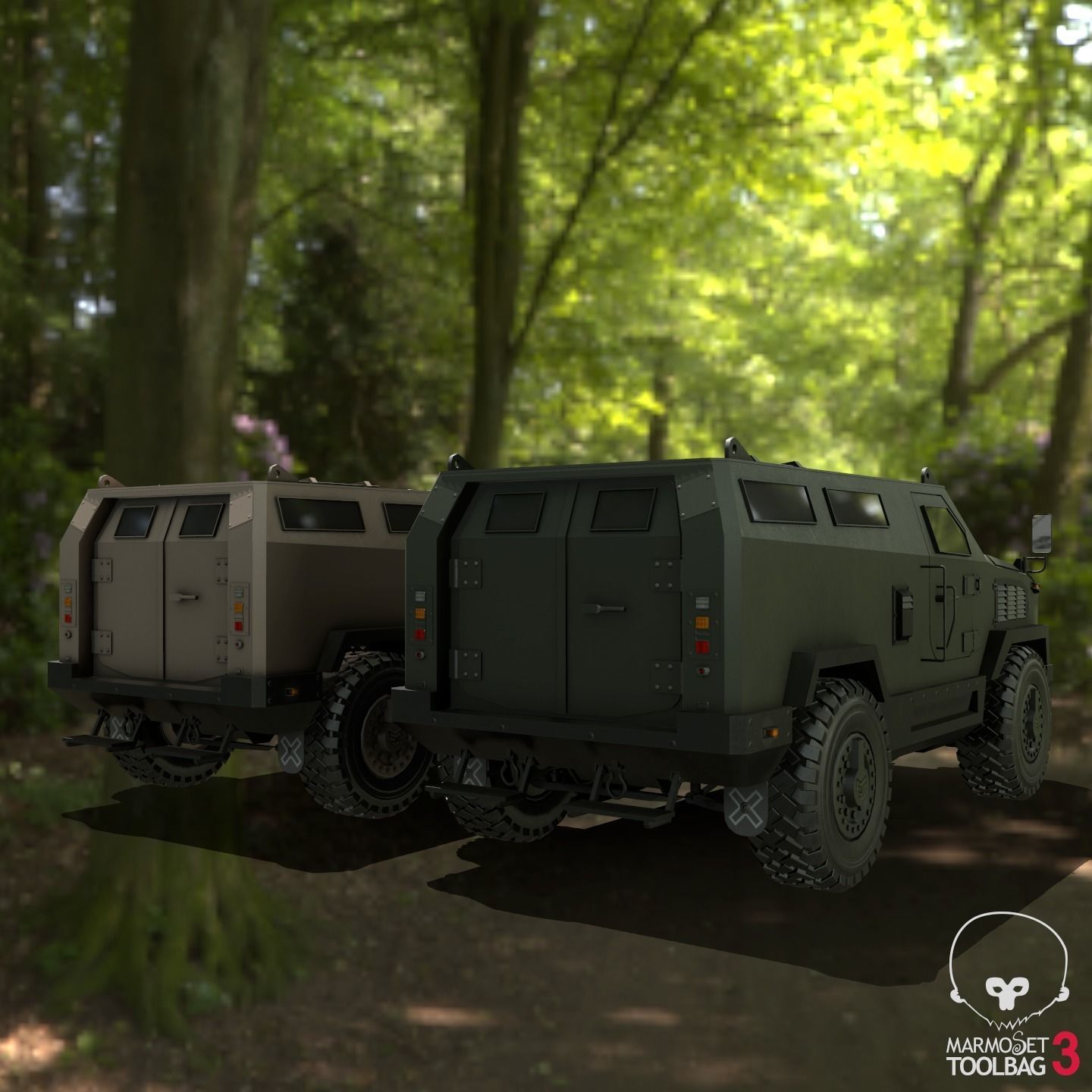 3D model VIPER 4x4 MRAP APC VR / AR / low-poly | CGTrader
