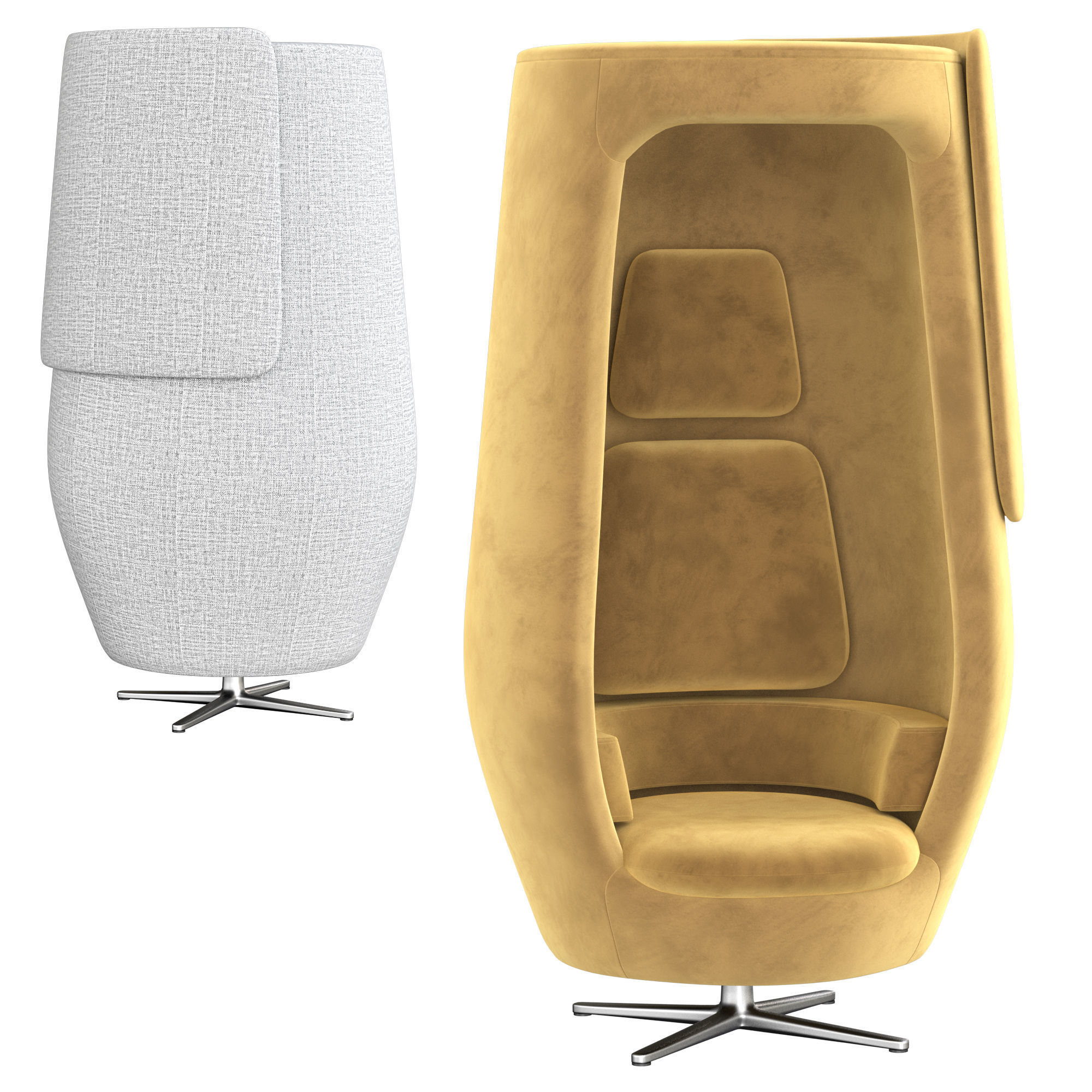 Mikomax Smart Office Armchair 3D model | CGTrader