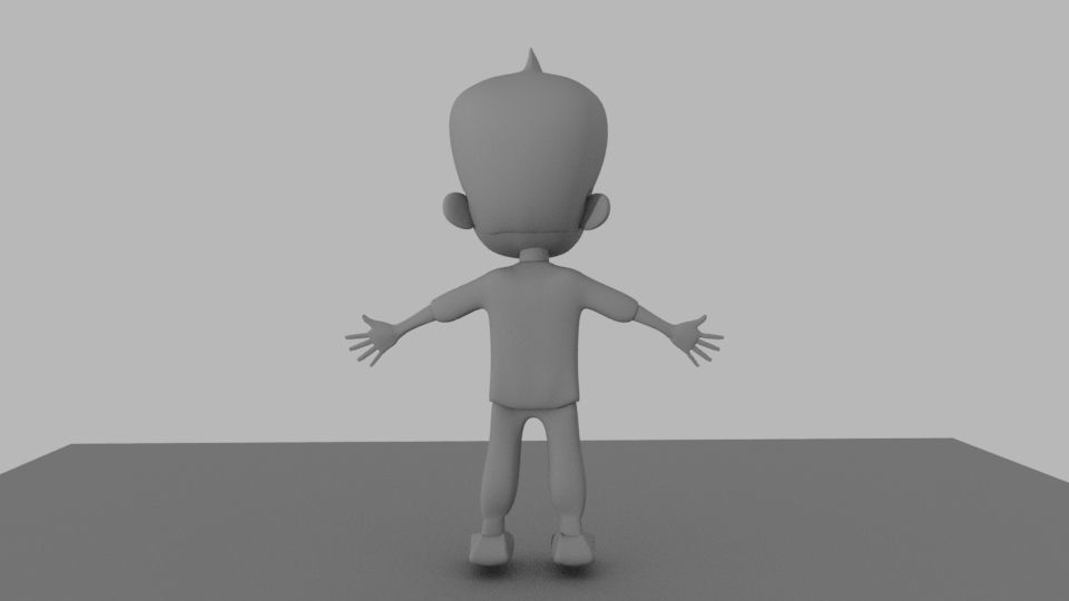 3D model Basic character model VR / AR / low-poly | CGTrader