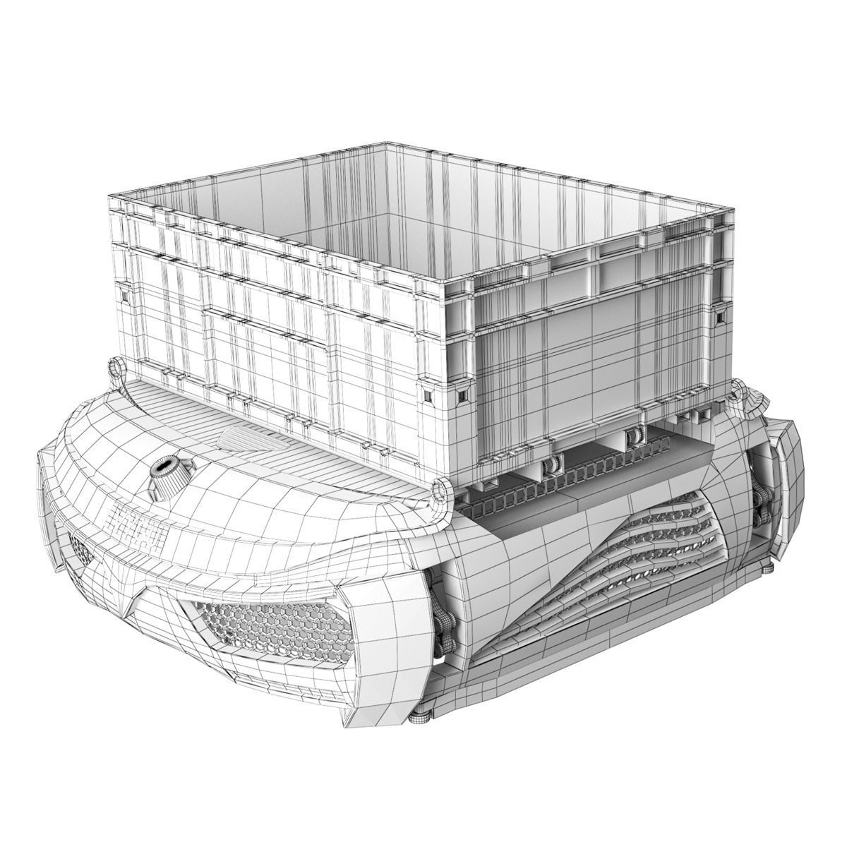 AGV Robot Skypod Exotec new 3D model | CGTrader