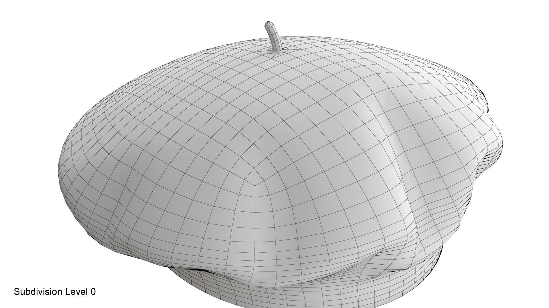 Beret hat 3D model | CGTrader