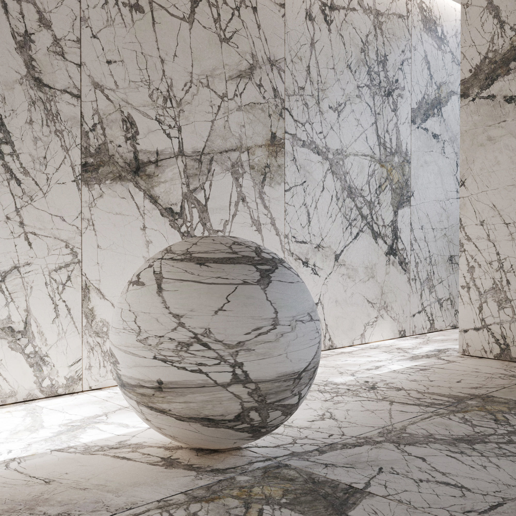 Porcelain tiles Calacatta gray Texture | CGTrader