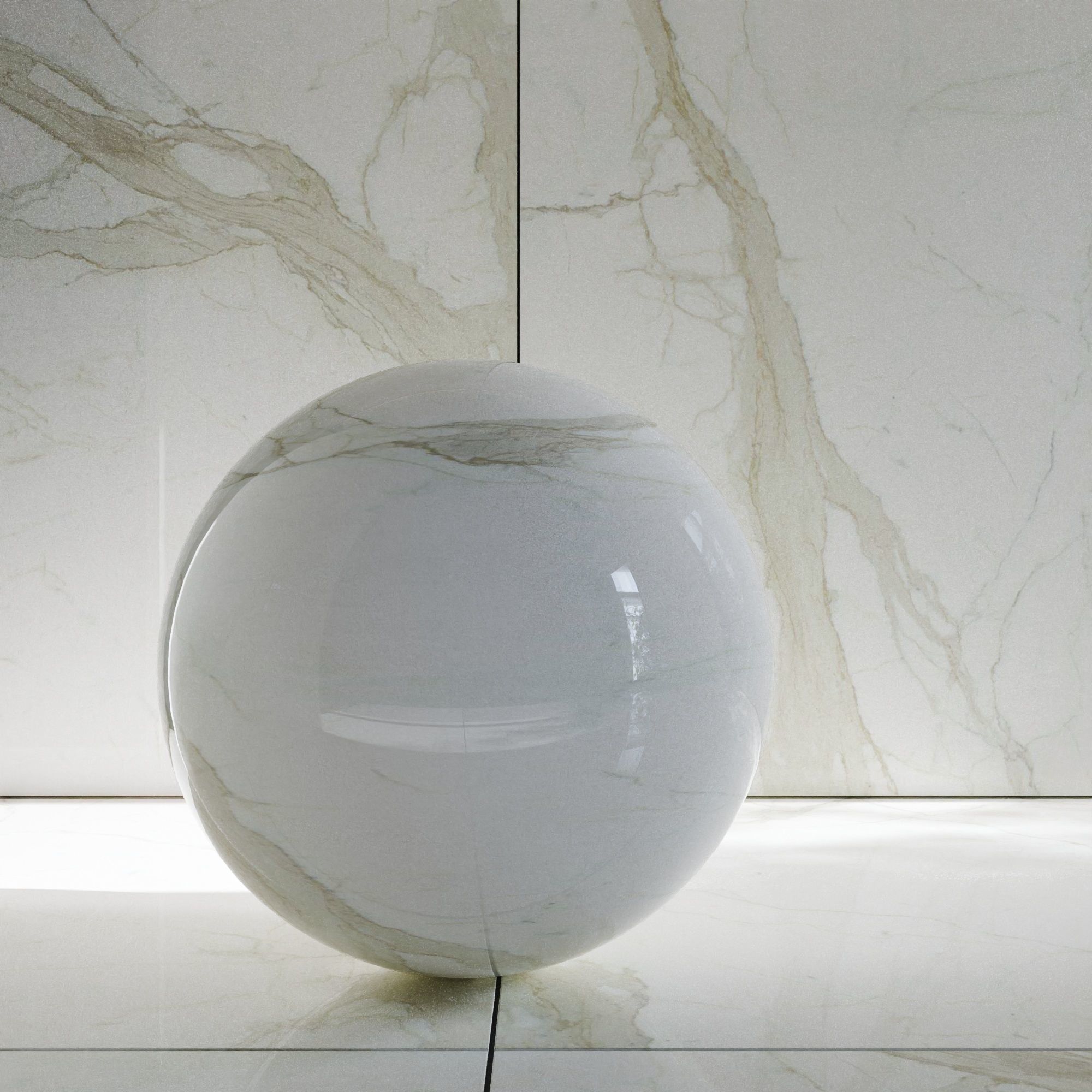 Calacatta Porcelain Tile Texture | CGTrader