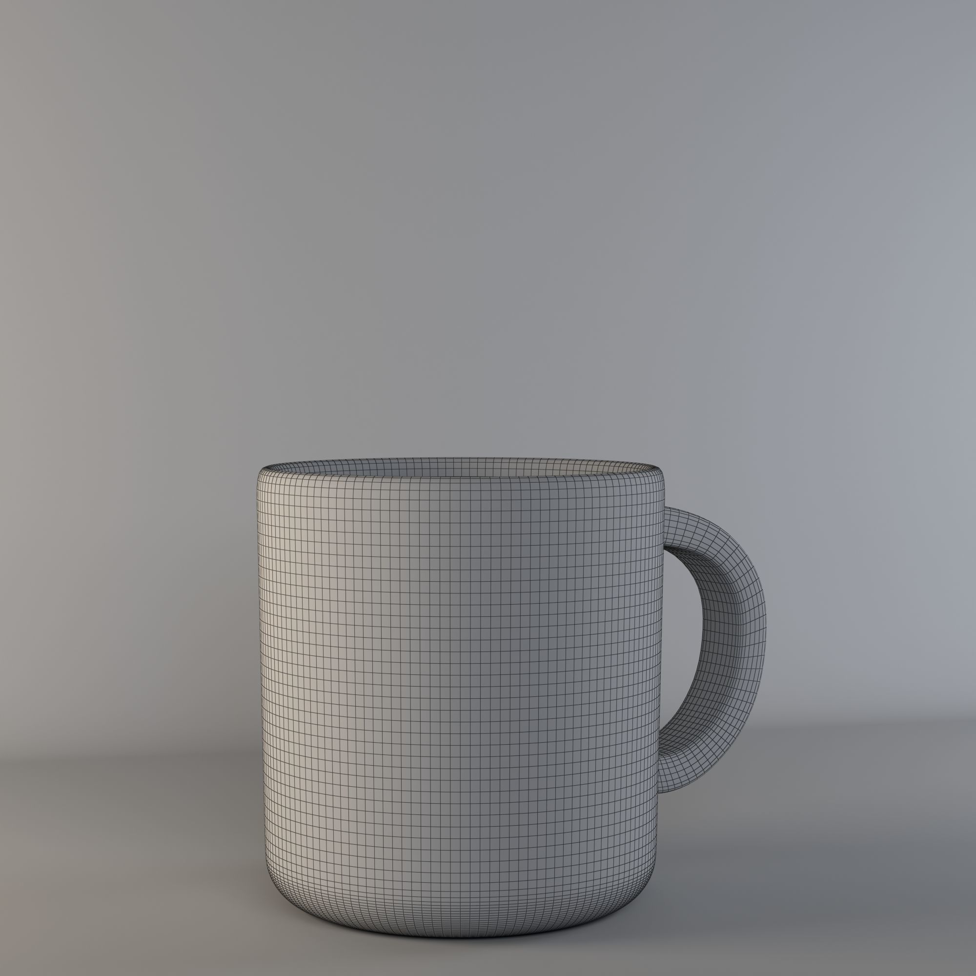 romantic mug 3D model | CGTrader