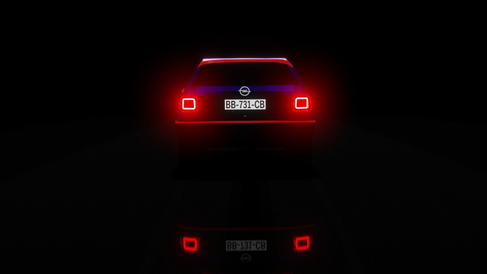 Opel Astra old Model free 3D model | CGTrader