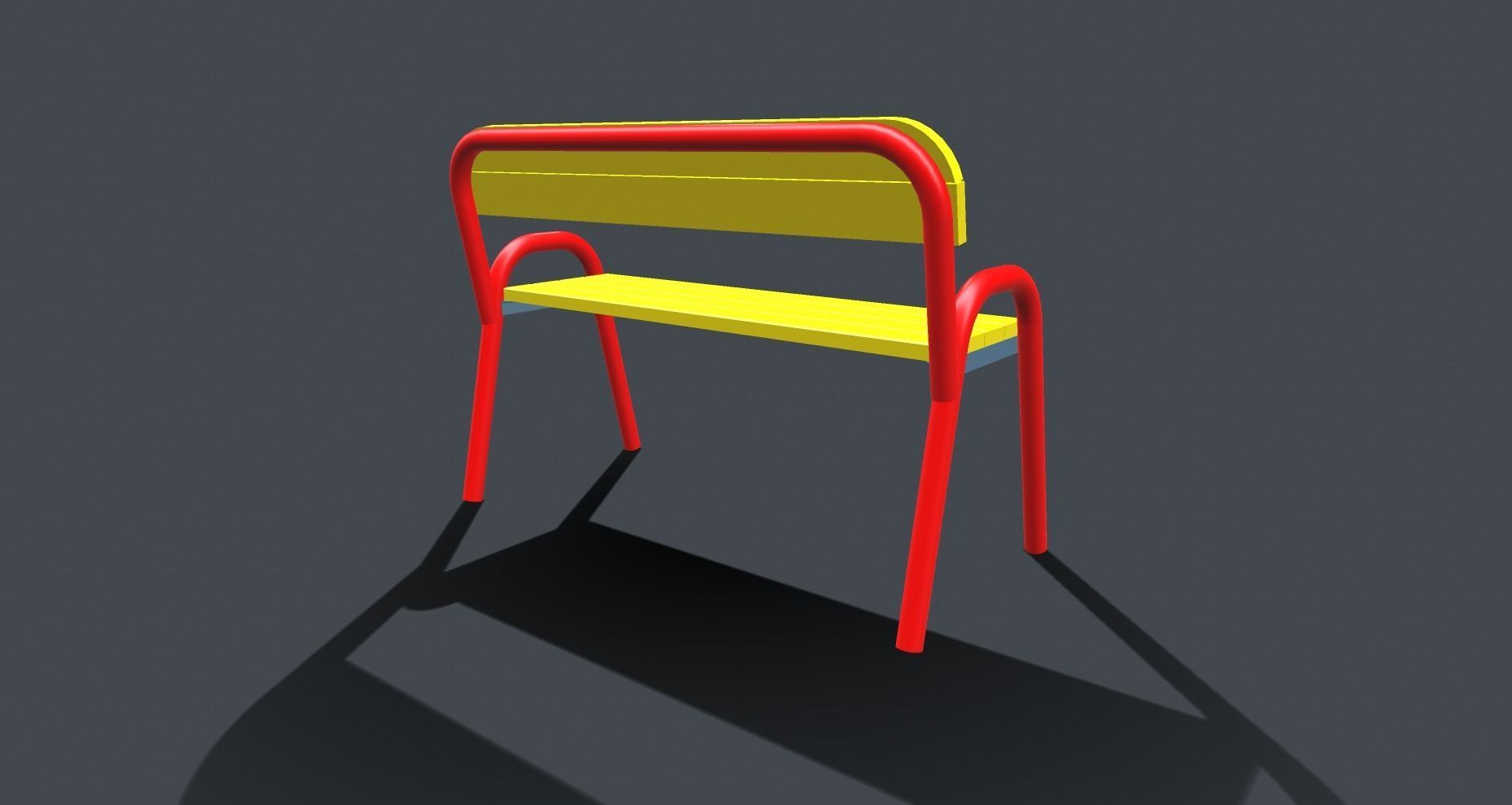 Bench free 3D model | CGTrader