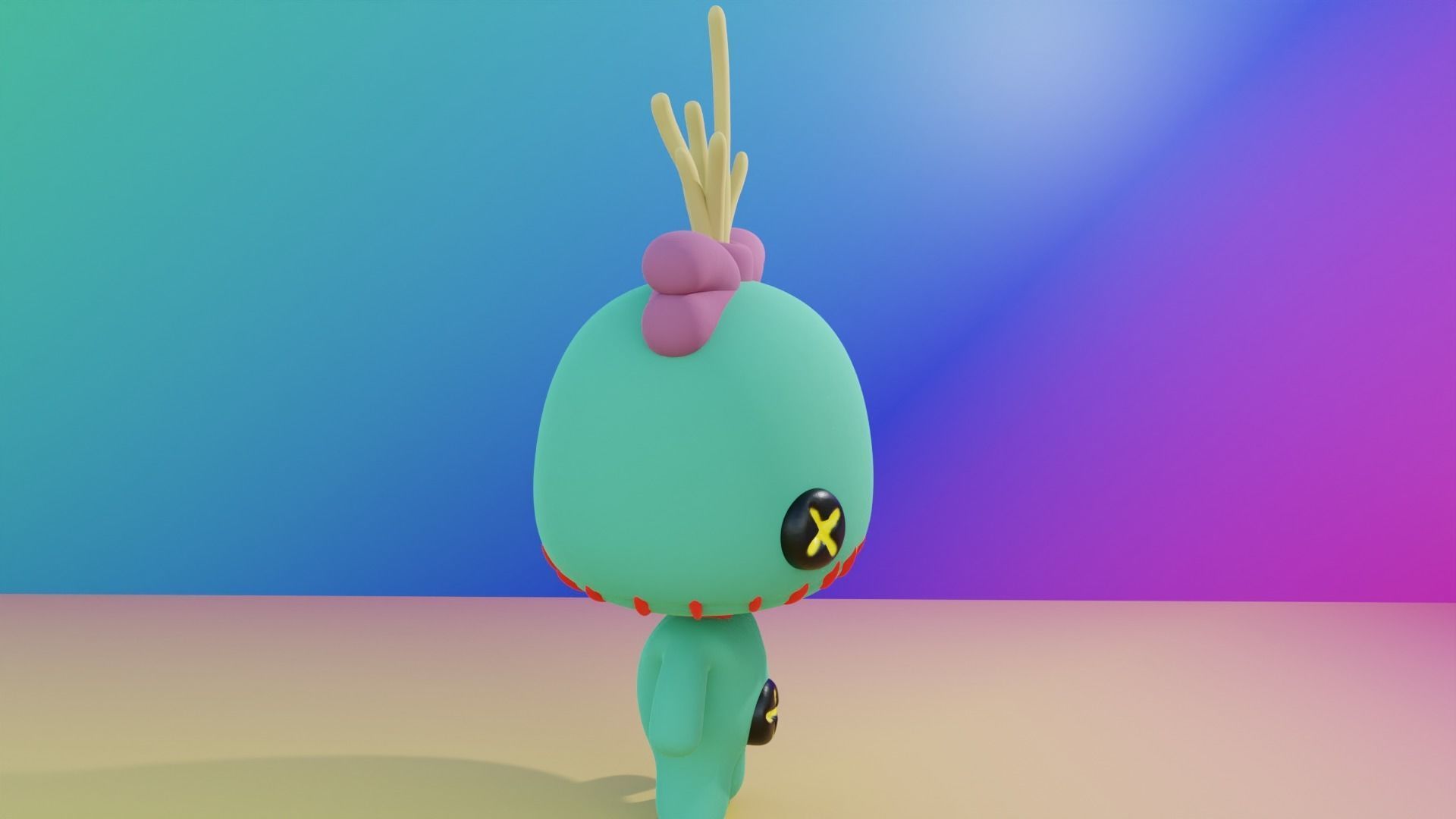 Scrump Model 3D nightmare on elm street vinyl figure 3D model 3D ...