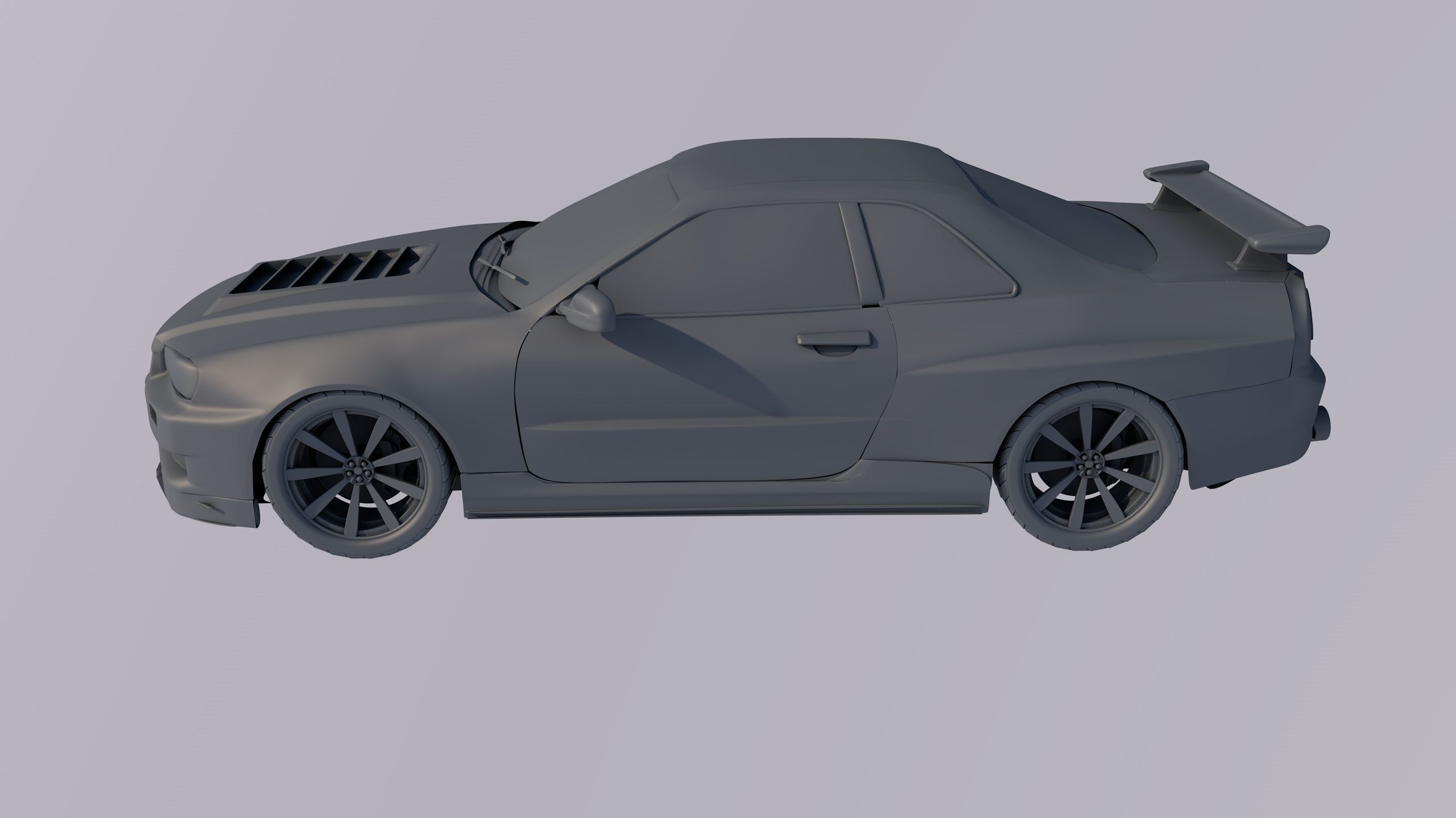 r34 skyline 3D model | CGTrader