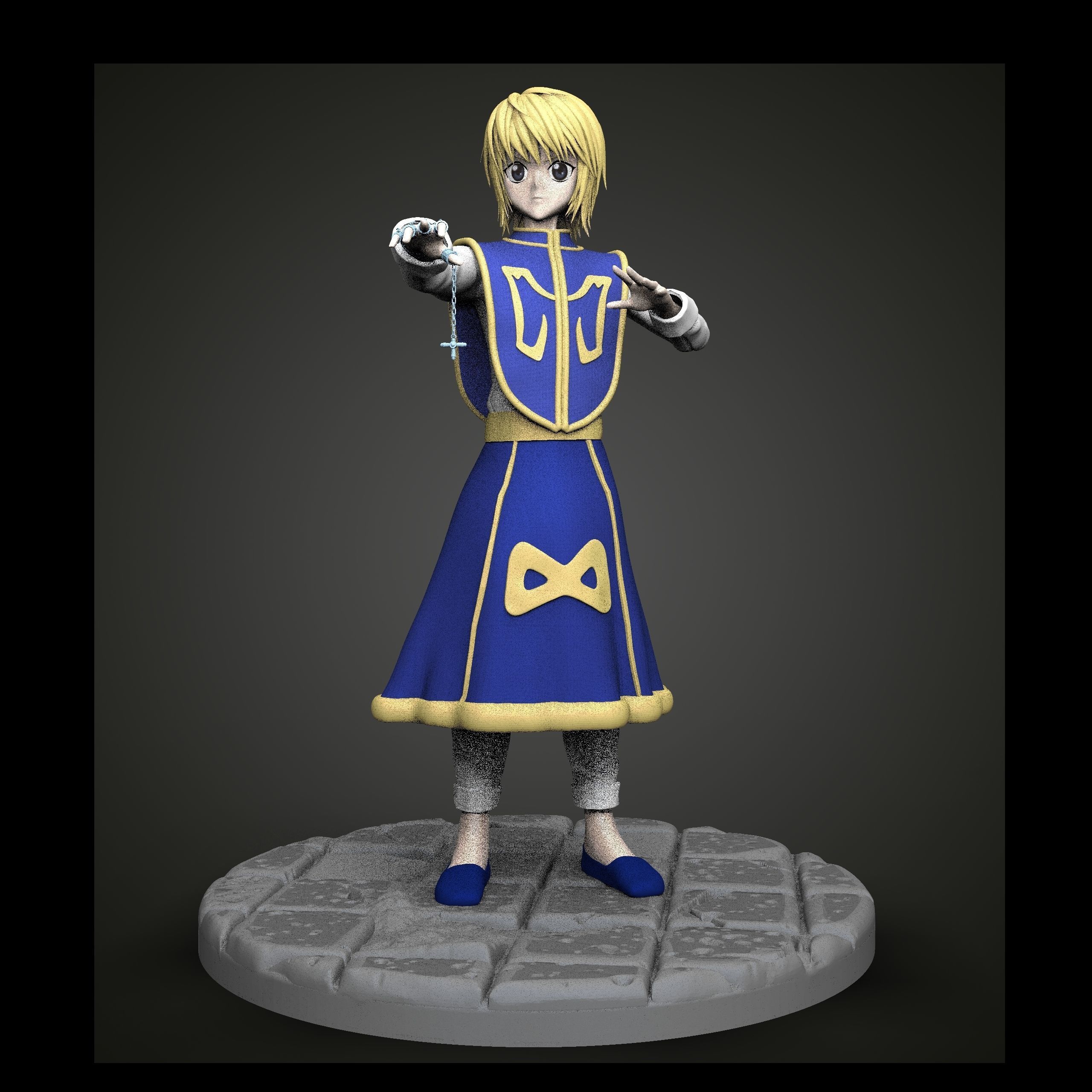 KURAPIKA HXH 3D model 3D printable | CGTrader