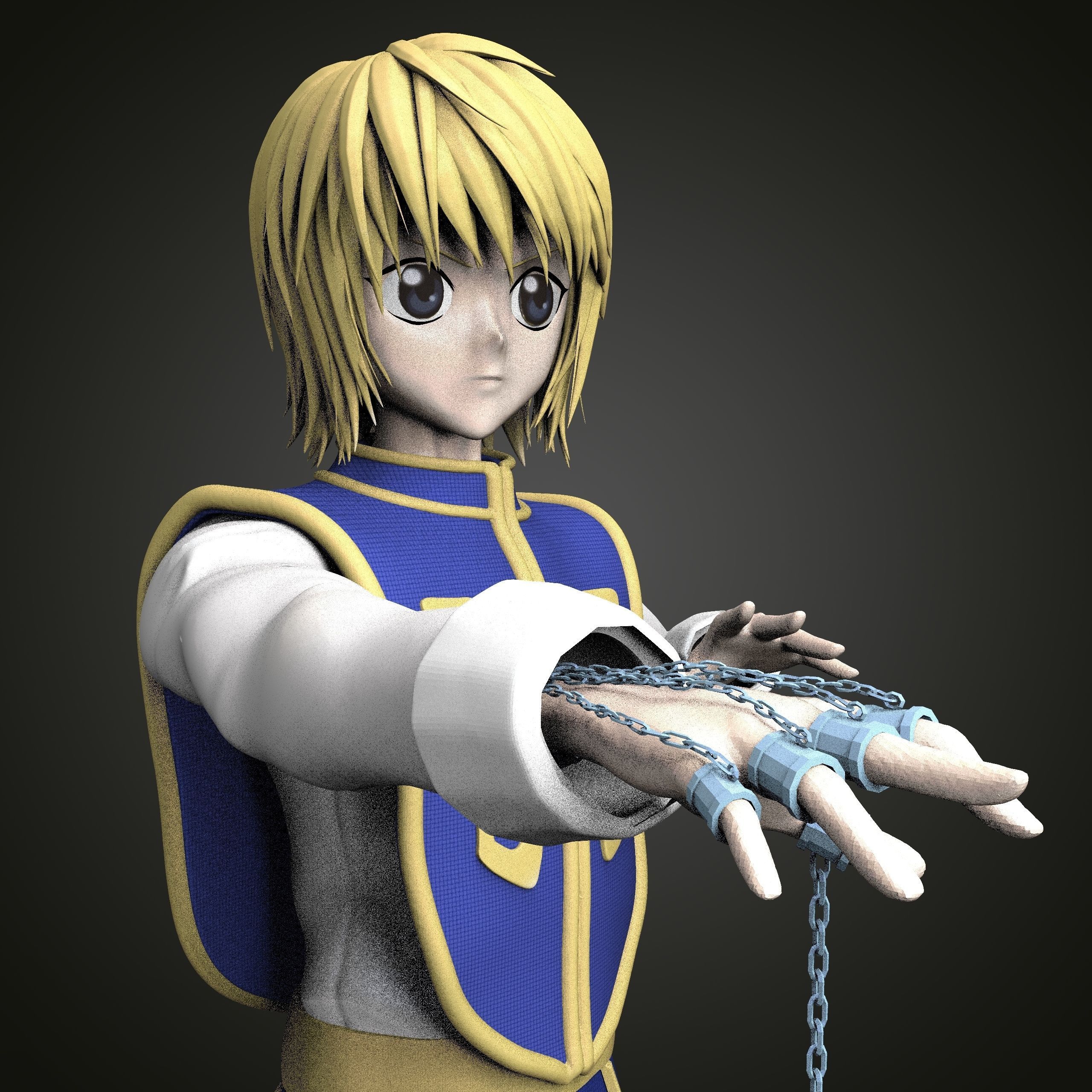 KURAPIKA HXH 3D model 3D printable | CGTrader