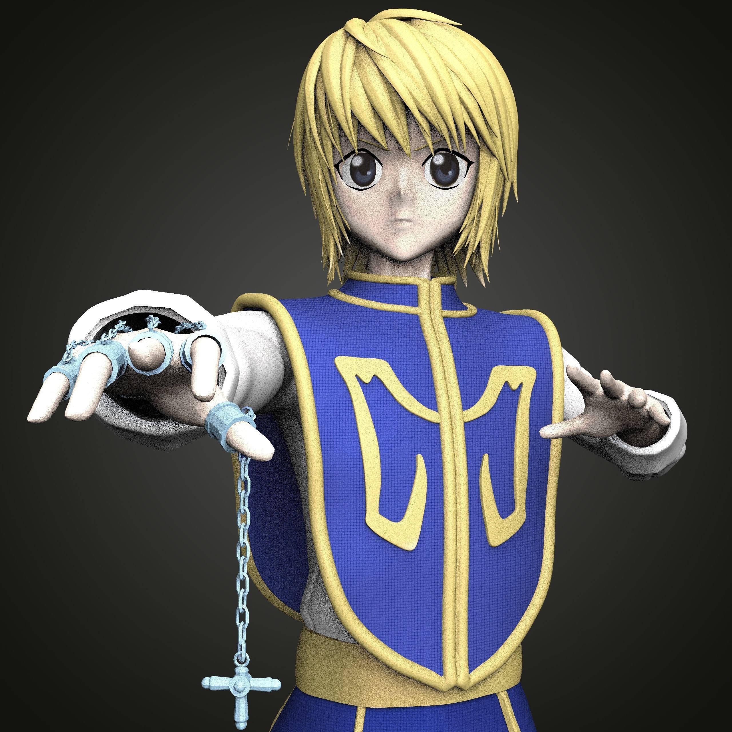 KURAPIKA HXH 3D model 3D printable | CGTrader