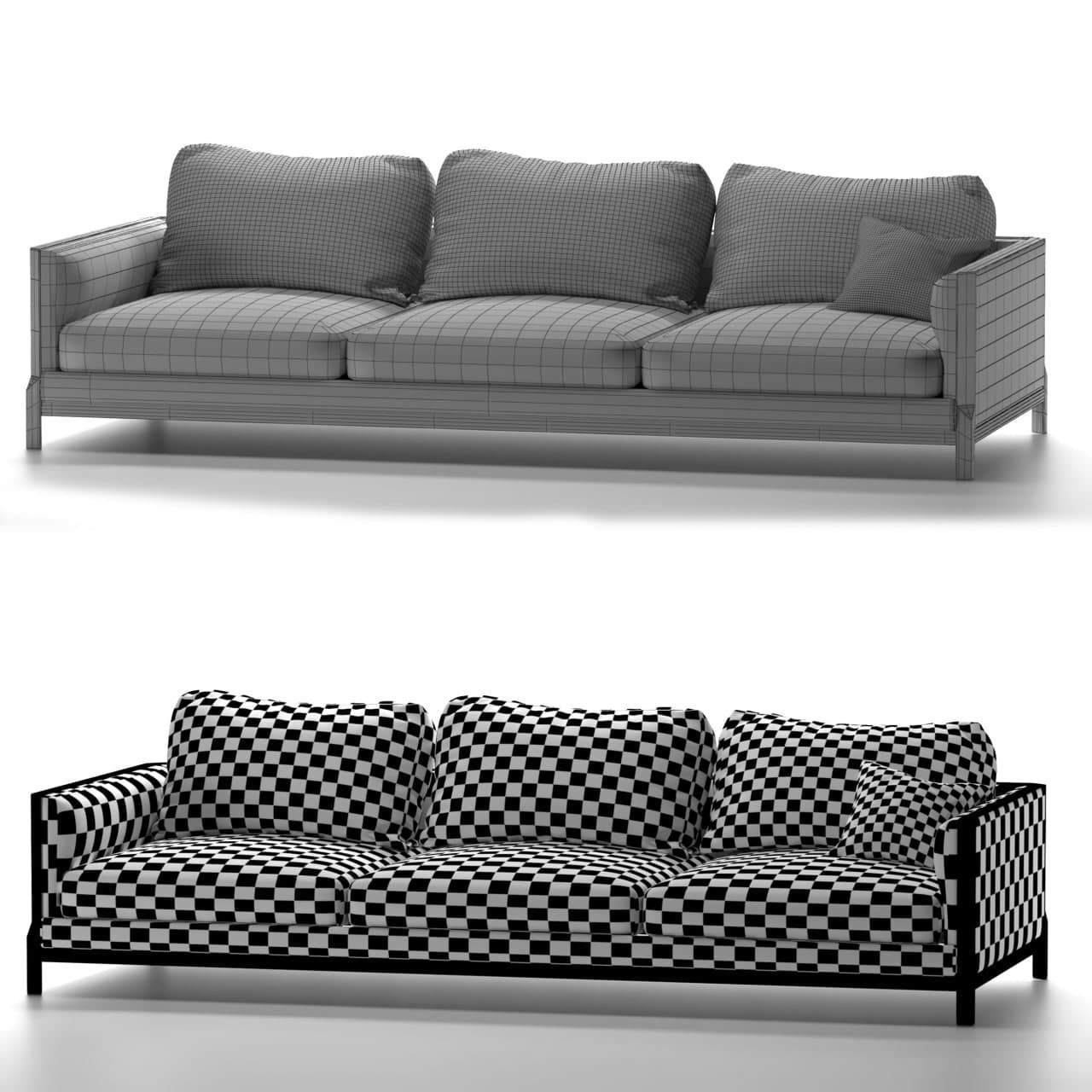 BAND LITE SOFA 3D model | CGTrader