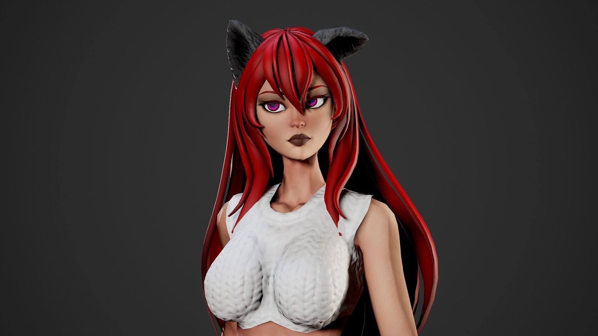 3D model Werewolf Girl VR / AR / low-poly rigged | CGTrader