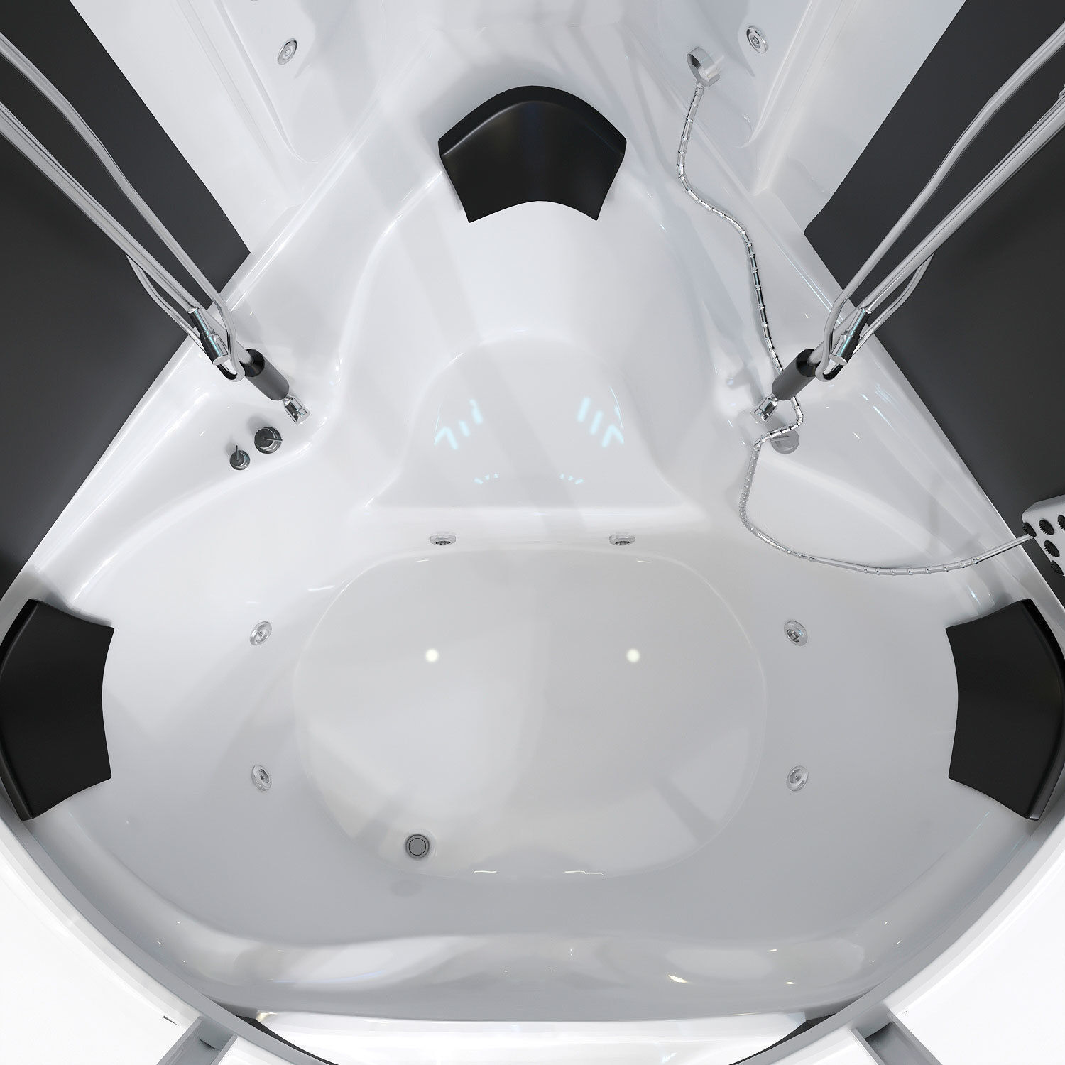 Maya Bath Superior Platinum Steam Shower 3D model | CGTrader