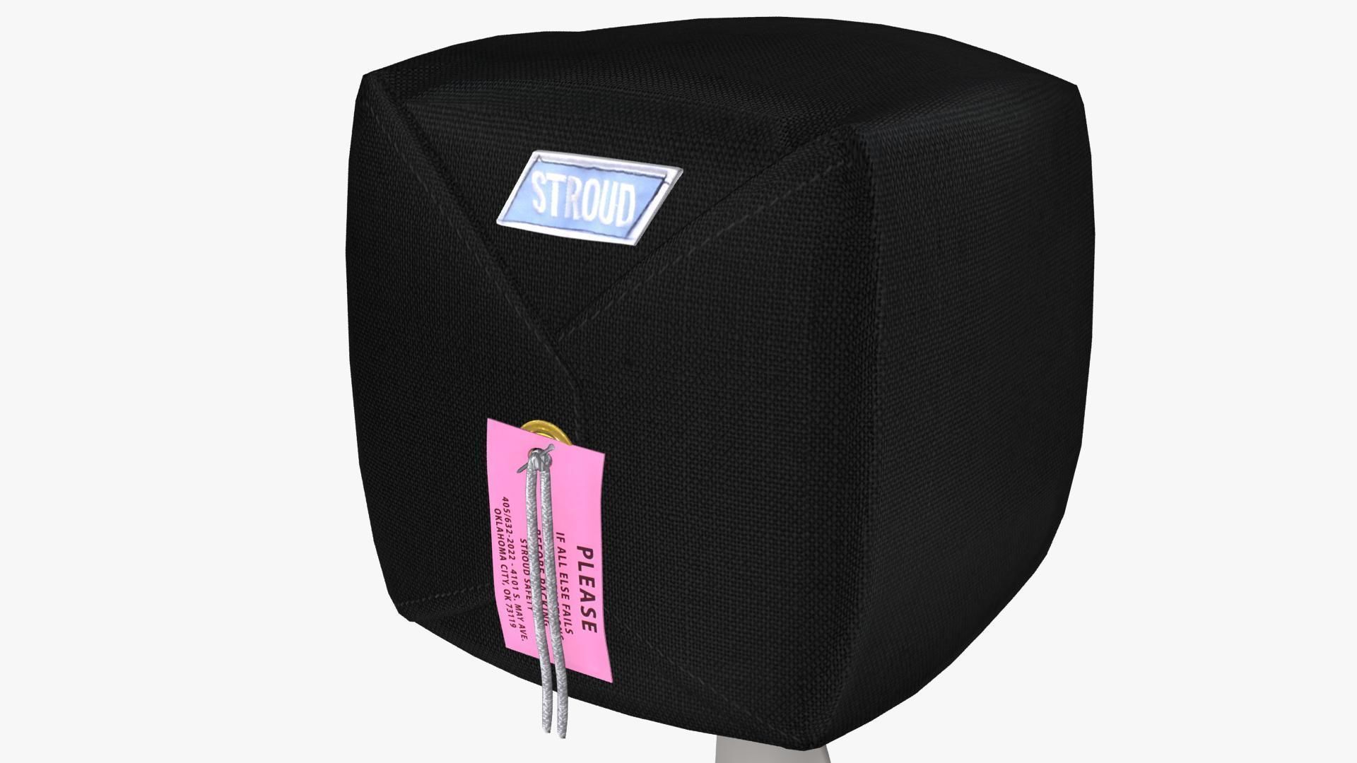 3D model Stroud Safety Drag Parachute VR / AR / low-poly | CGTrader